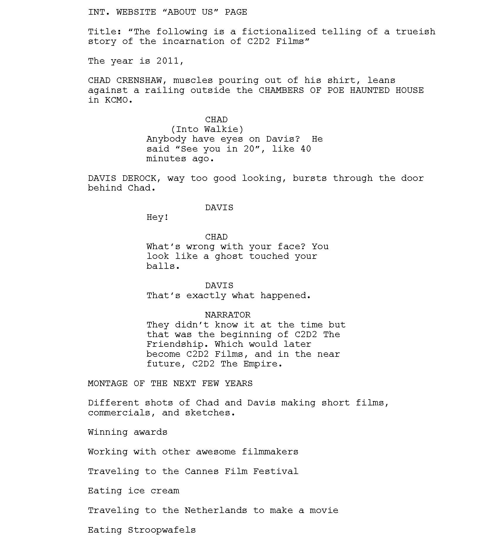 About C2D2 | C2D2 Films