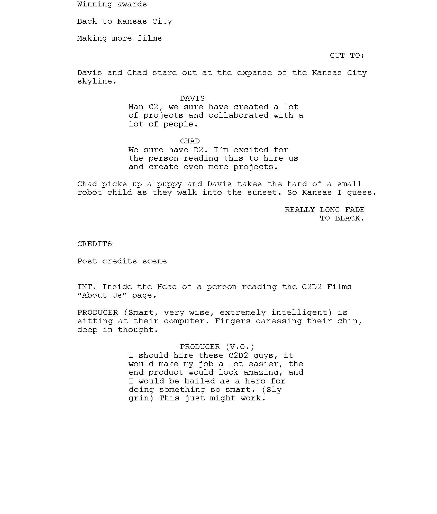 About C2D2 | C2D2 Films